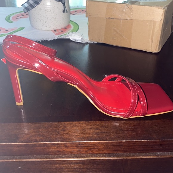 Shoes | Nwt Red Rose Heels | Poshmark